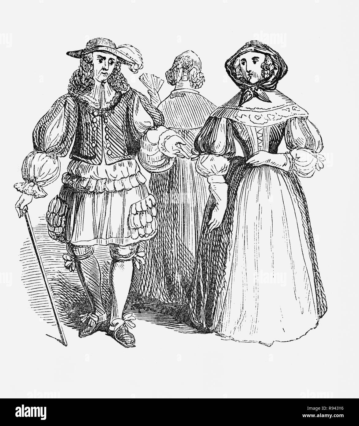 Reign of king charles ii Black and White Stock Photos & Images - Alamy