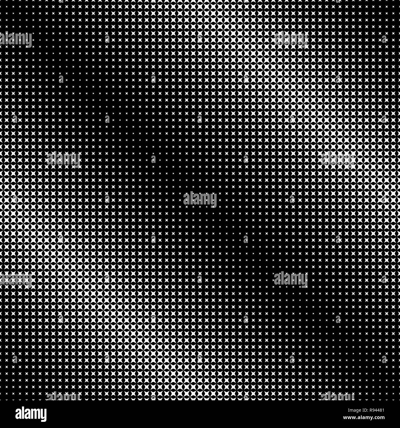 Vector seamless pattern. Abstract halftone background. Modern stylish ...