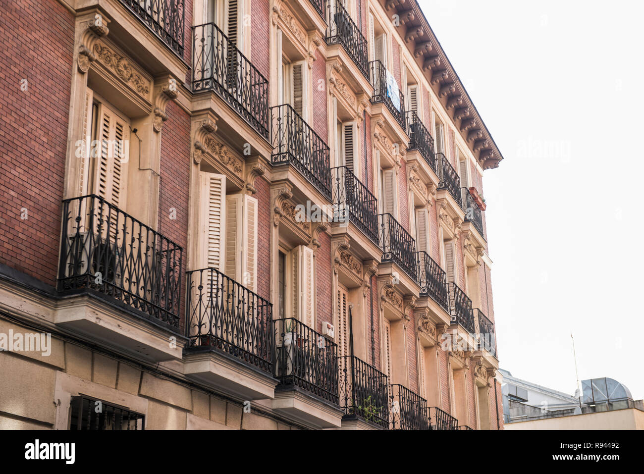 Exterior Of Local Buildings Stock Photo - Alamy