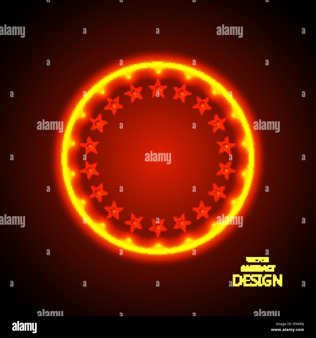 Burning in place Stock Vector Images - Alamy