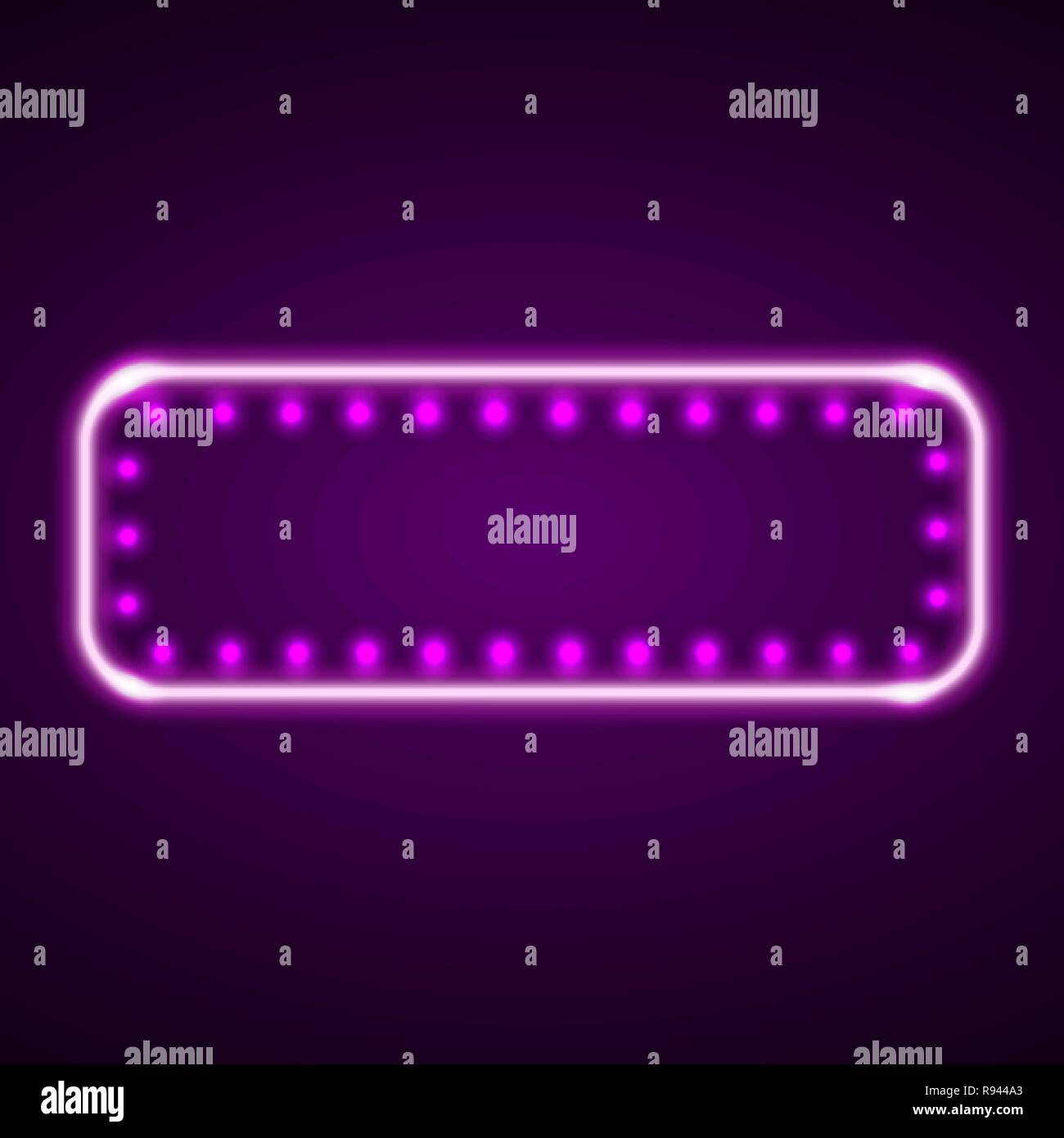 Retro badge in neon Stock Vector Images - Alamy