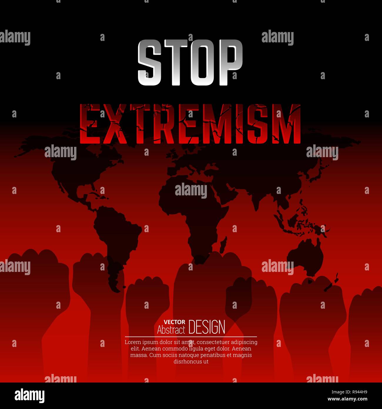 Anti terrorism poster hi-res stock photography and images - Alamy