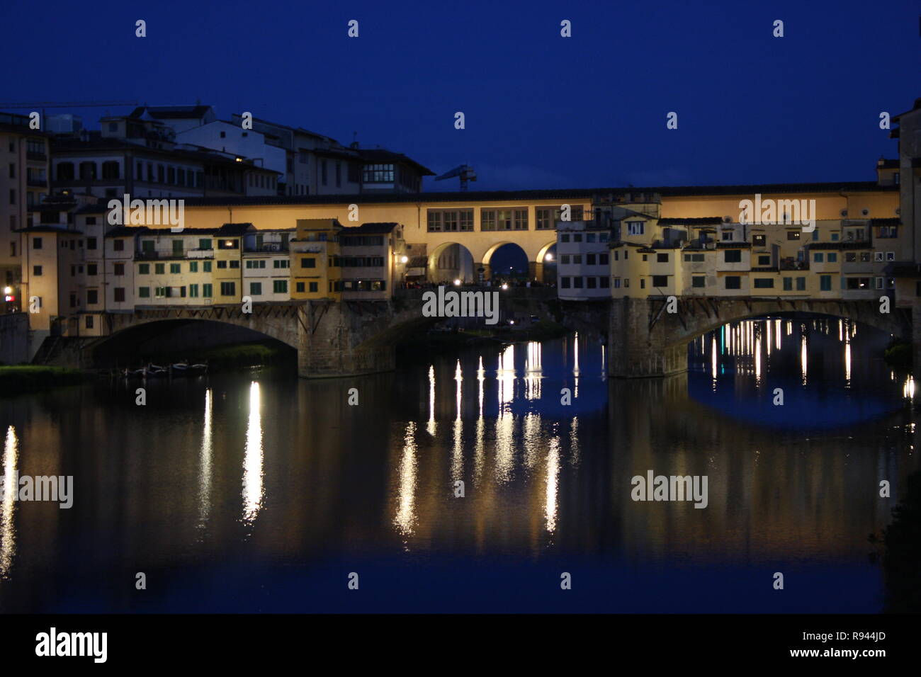 Florence - Ponte vechio bridge Stock Photo - Alamy