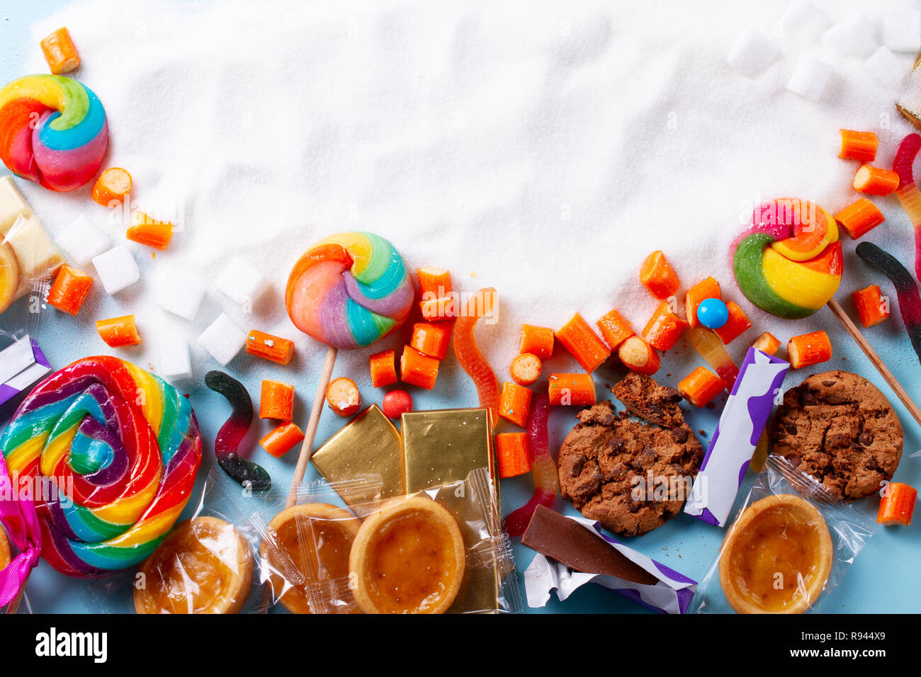 Sweets with sugar Stock Photo - Alamy