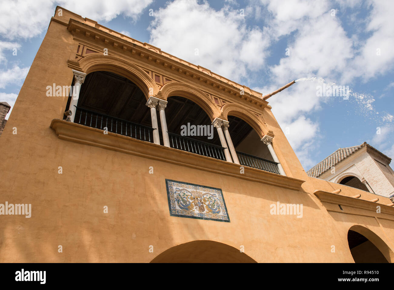 Enchanting Architecture of Alhambra Palace Stock Photo - Alamy