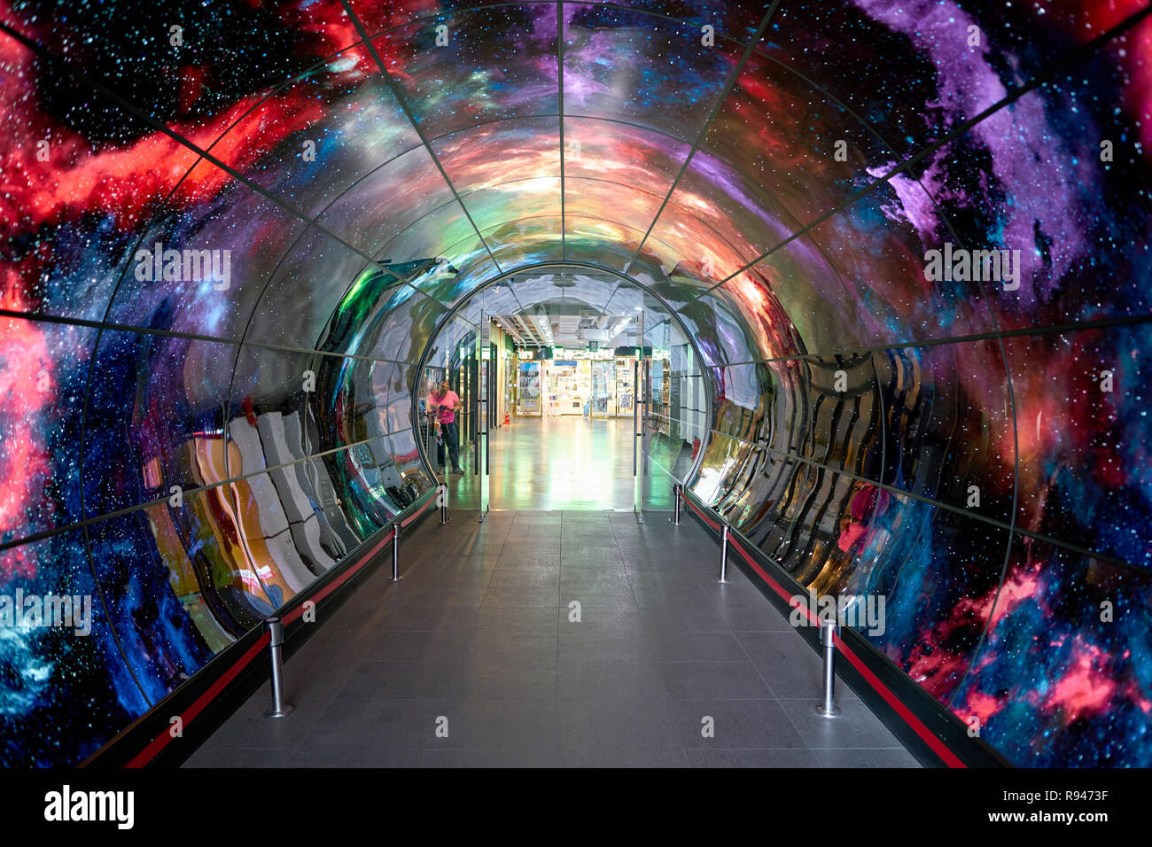 SEOUL, SOUTH KOREA - CIRCA JUNE, 2017: Namsan Seoul Tower 1F- OLED ...