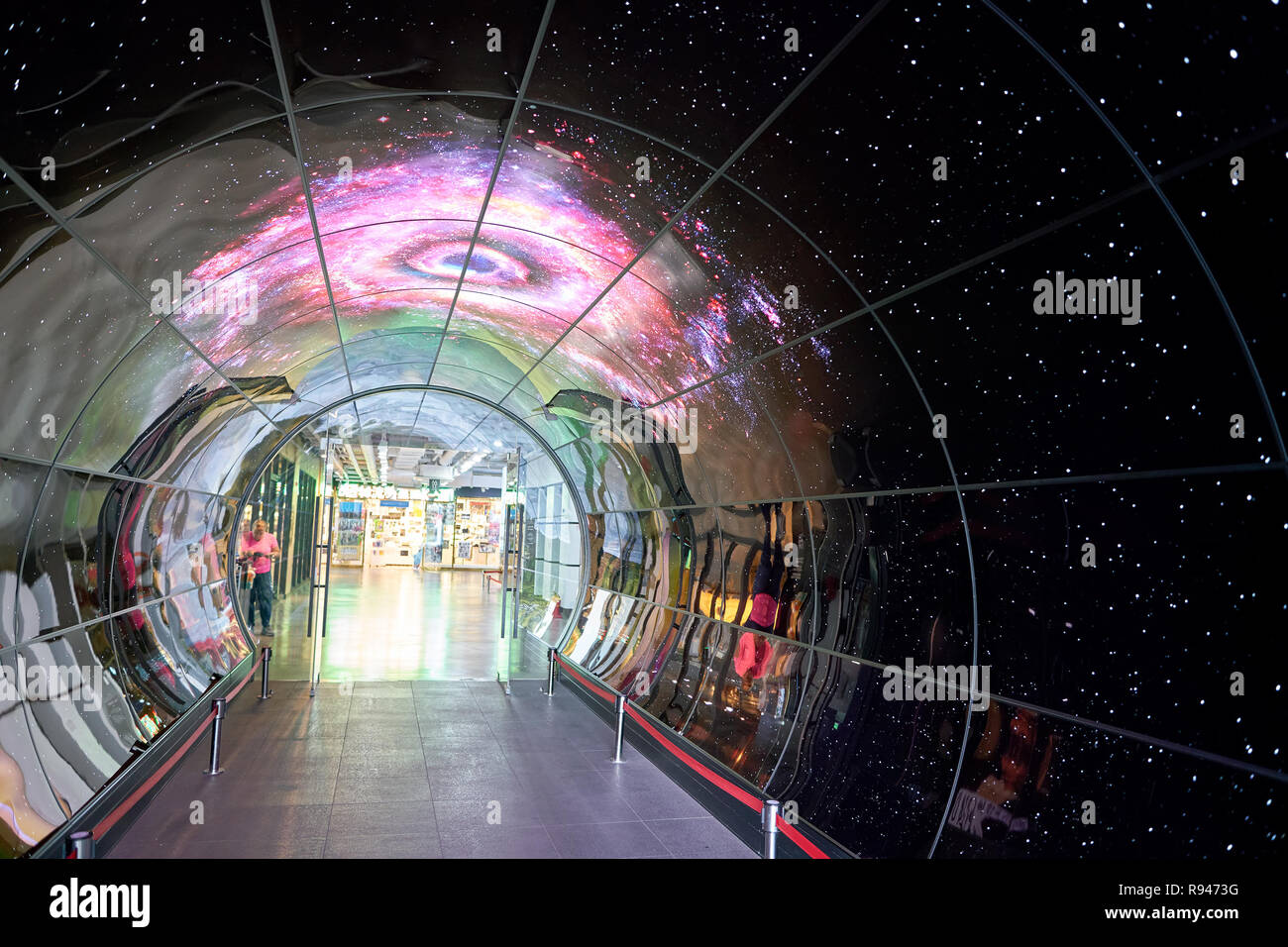 SEOUL, SOUTH KOREA - CIRCA JUNE, 2017: Namsan Seoul Tower 1F- OLED ...