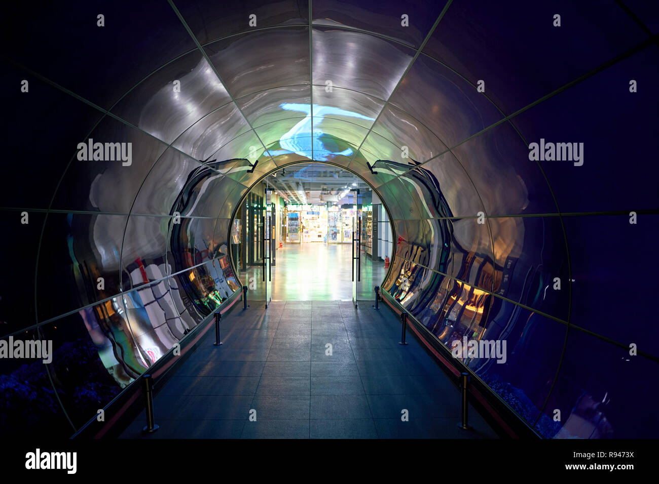 SEOUL, SOUTH KOREA - CIRCA JUNE, 2017: Namsan Seoul Tower 1F- OLED ...