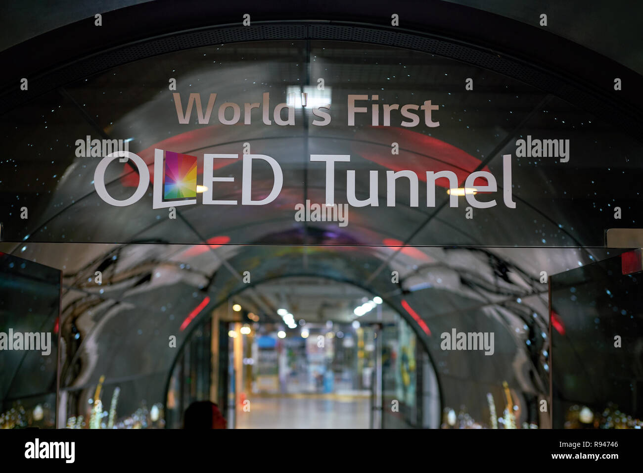 Oled tunnel hi-res stock photography and images - Alamy