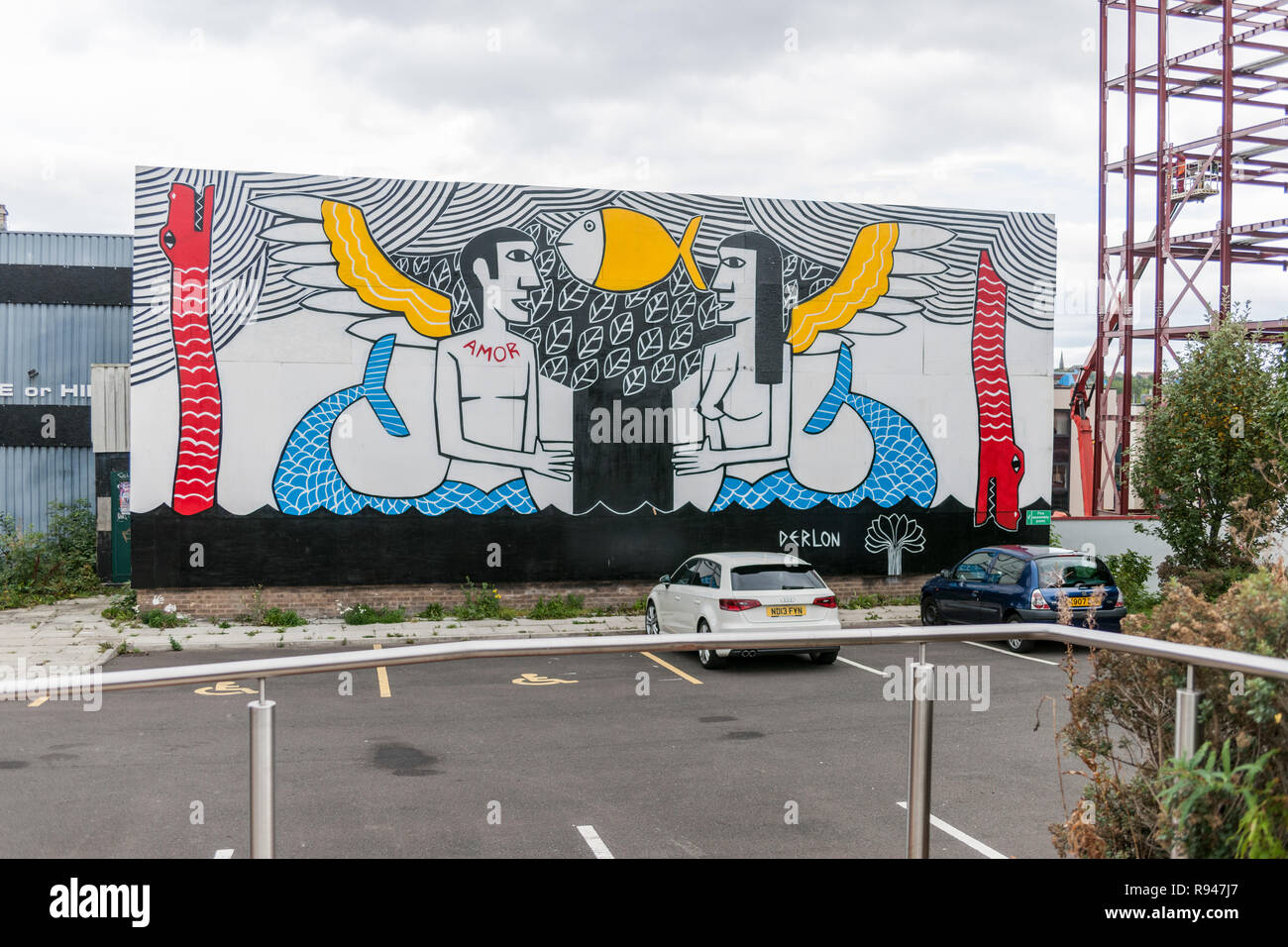 Car advertising hoarding hi-res stock photography and images - Alamy