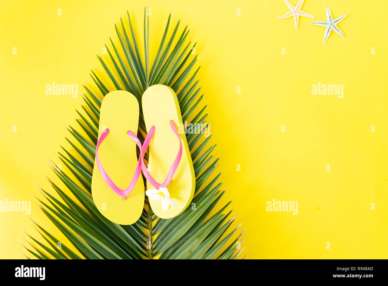 Summer flat lay scenery Stock Photo - Alamy
