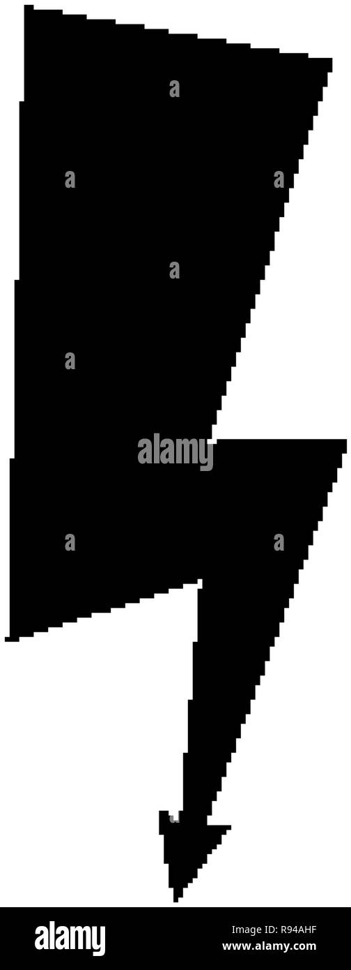 Warning sign electricity lightning bolt hi-res stock photography and ...