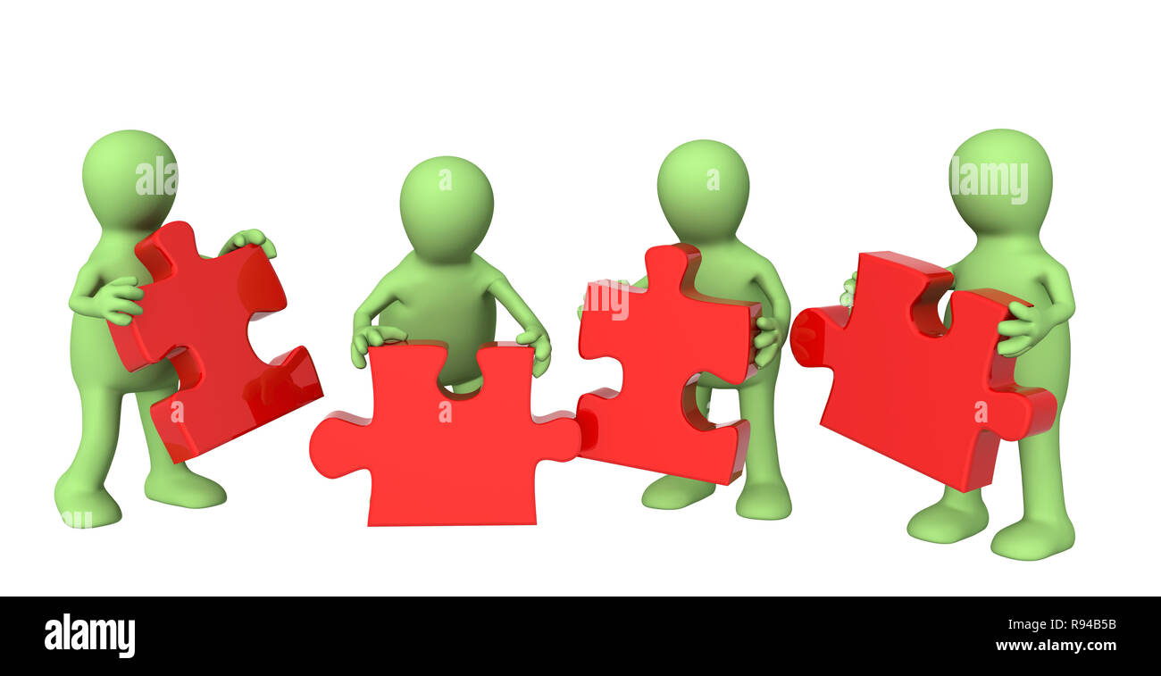 Conceptual image - success of teamwork Stock Photo - Alamy