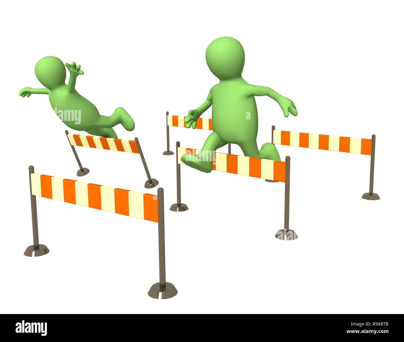 Human barrier Cut Out Stock Images & Pictures - Alamy