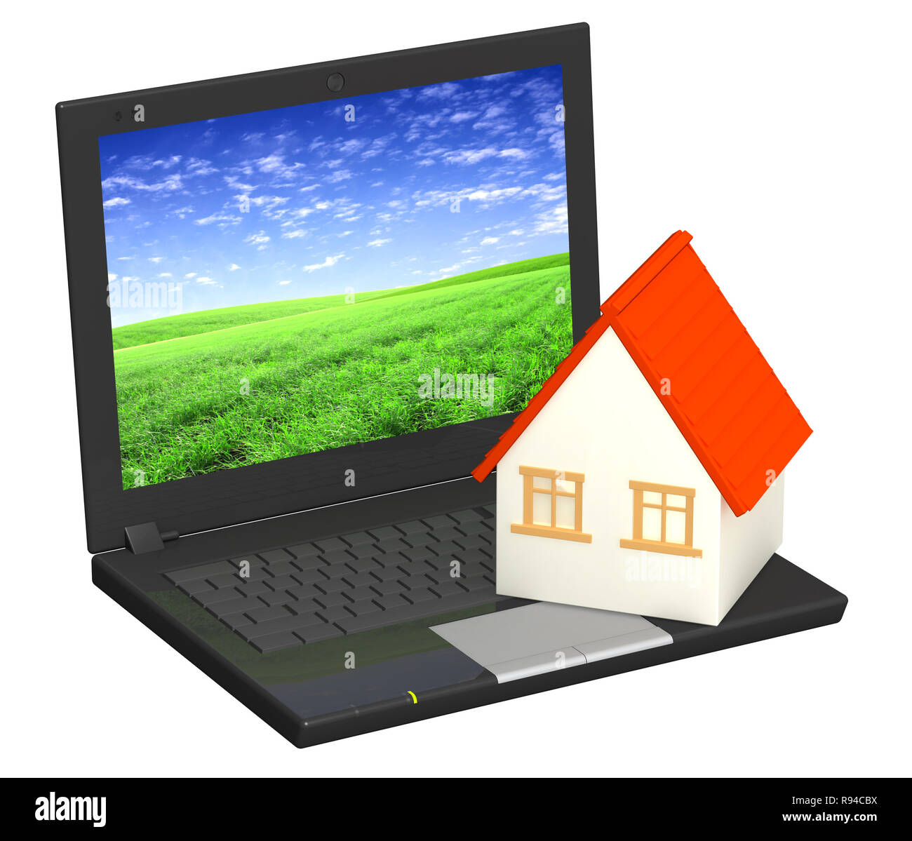 Housing conceptual image Cut Out Stock Images & Pictures - Alamy