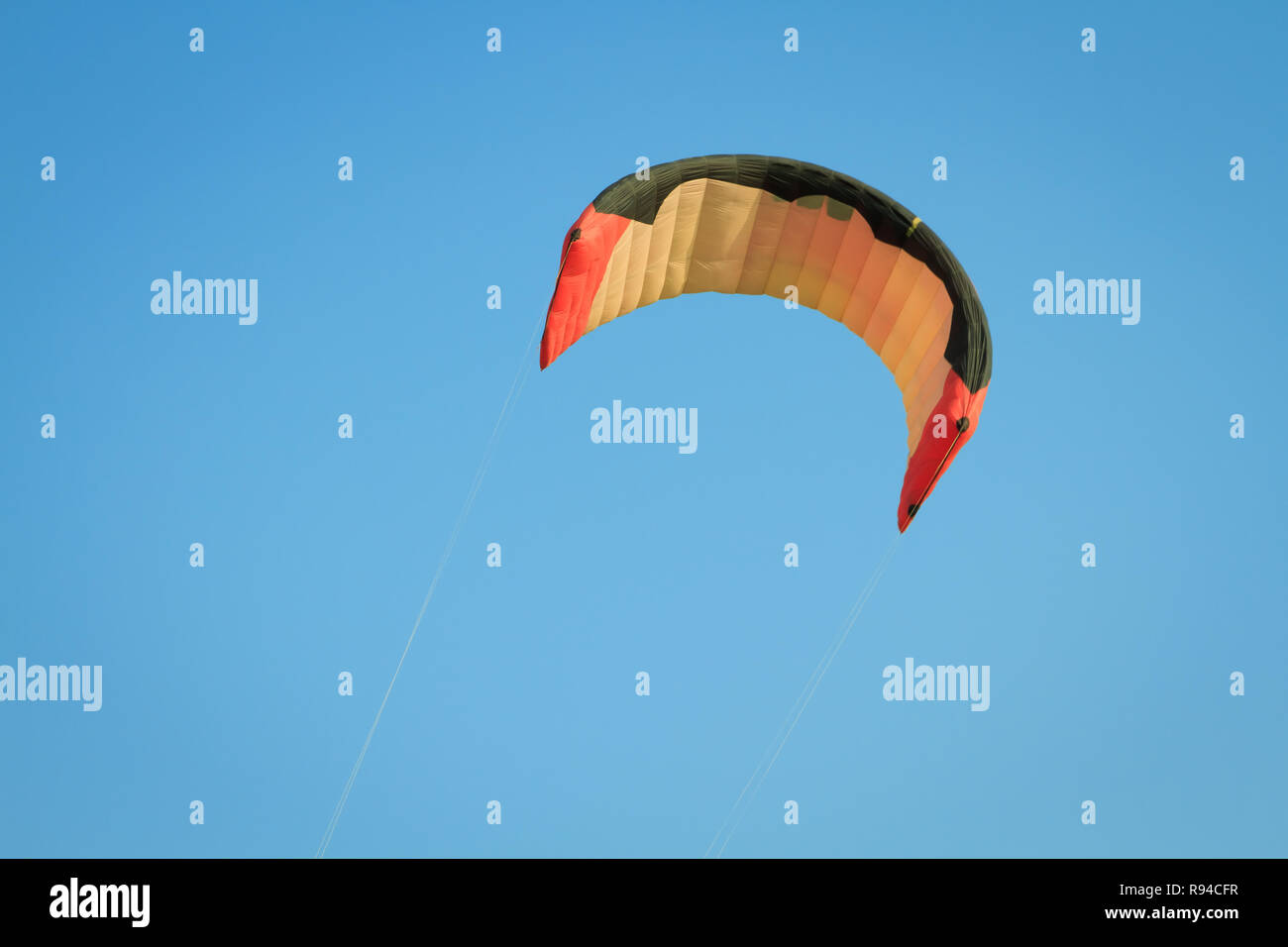Kite surfer with air wing hi-res stock photography and images - Alamy