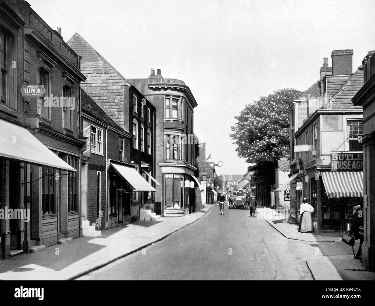 High street hythe Black and White Stock Photos & Images - Alamy