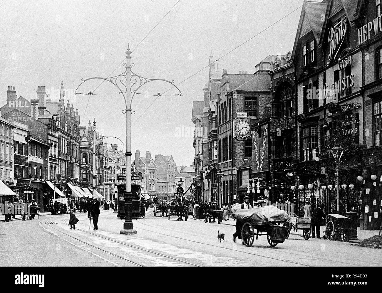 Broad Street, Reading Stock Photo - Alamy