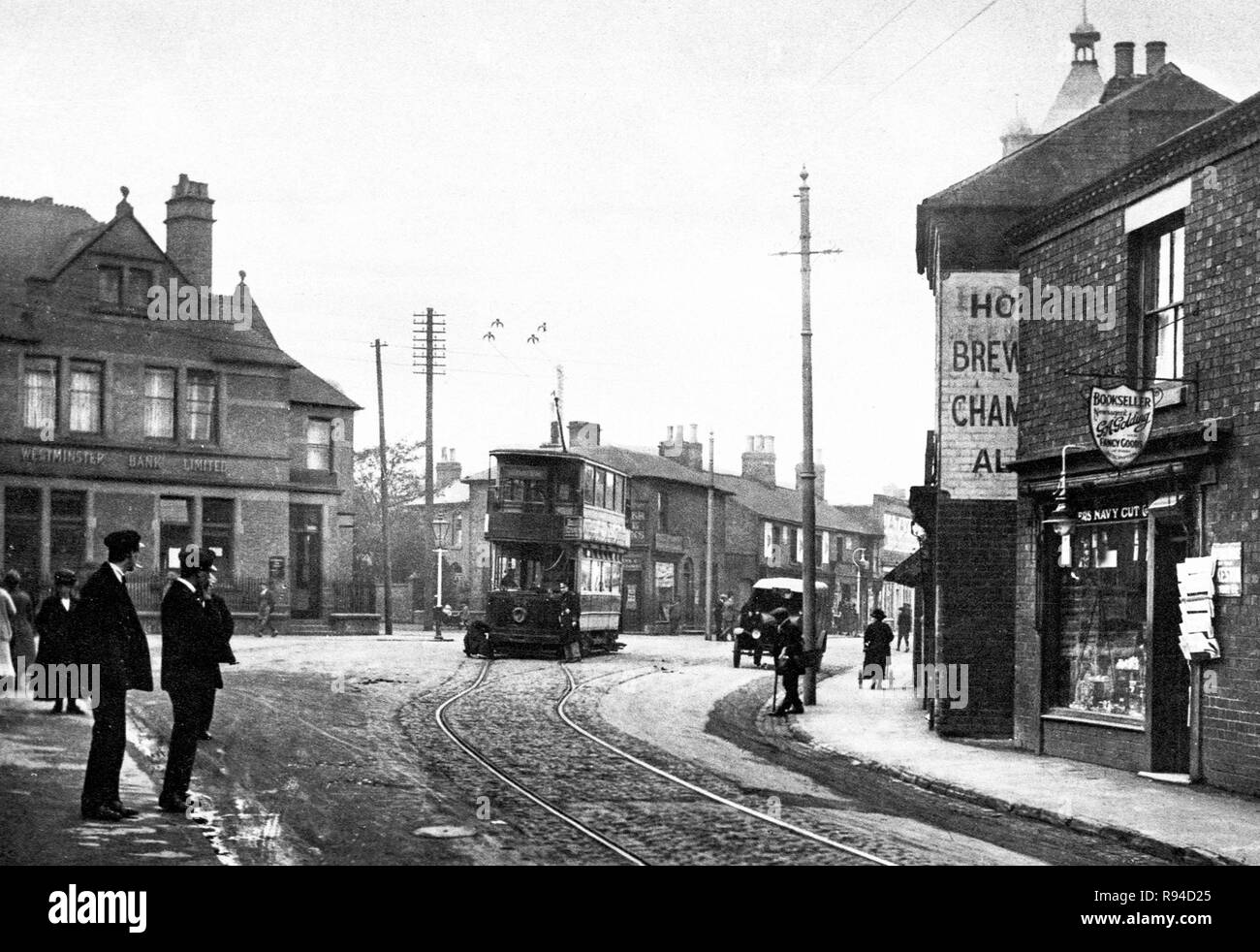 Nottingham Road, Ripley Stock Photo - Alamy