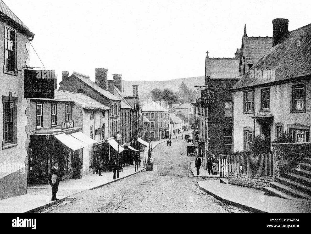 Knighton not exmoor hi-res stock photography and images - Alamy