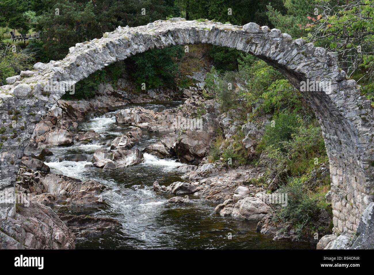 Scottish village carrbridge hi-res stock photography and images - Alamy