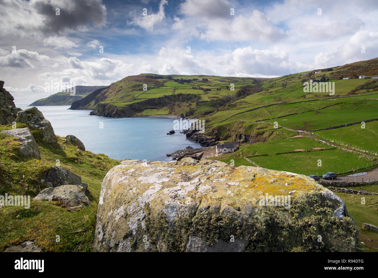The view from Torr Head, Antrim Coast, Northern Ireland Stock Photo - Alamy