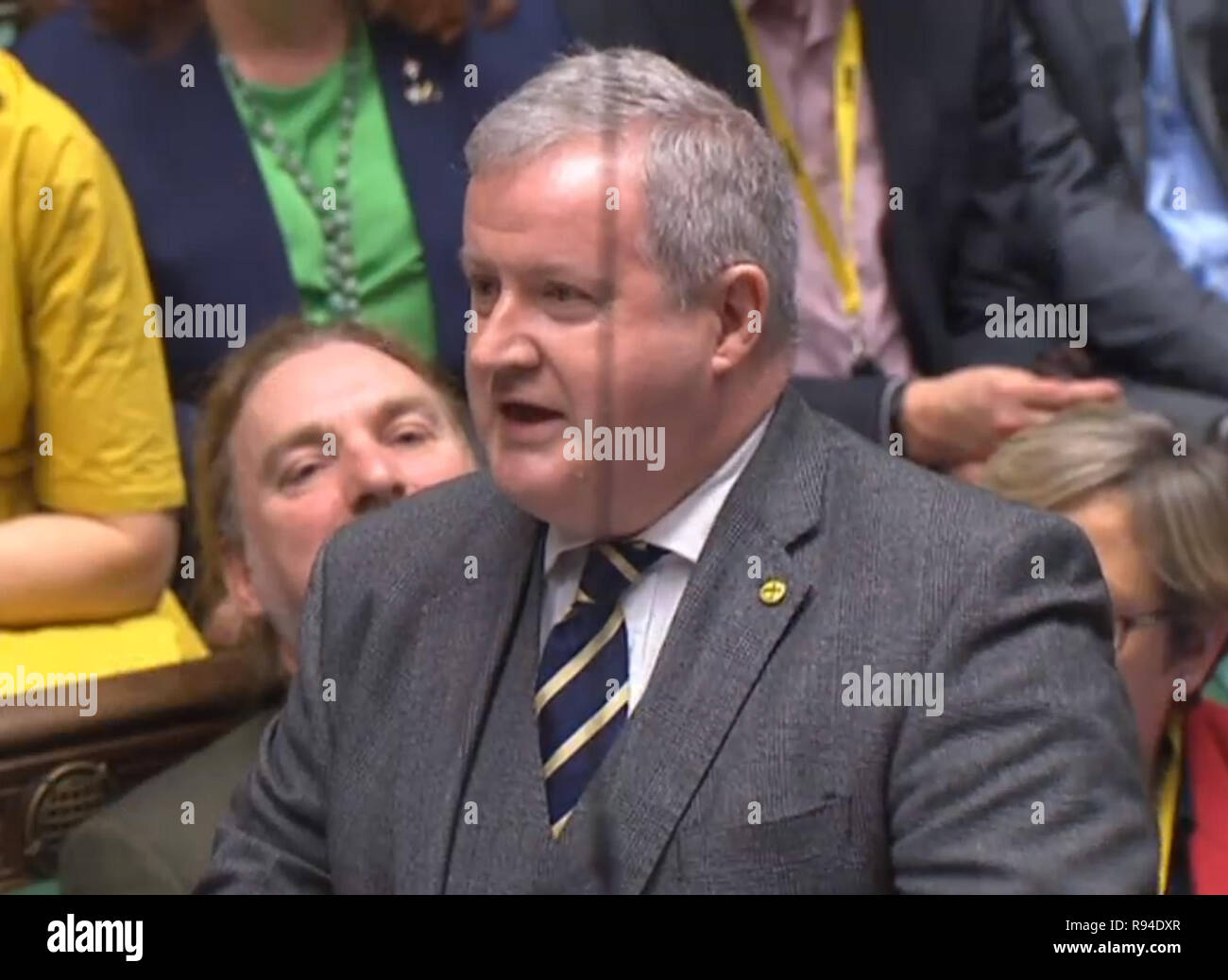 SNP Westminster leader Ian Blackford speaks during Prime Minister's ...