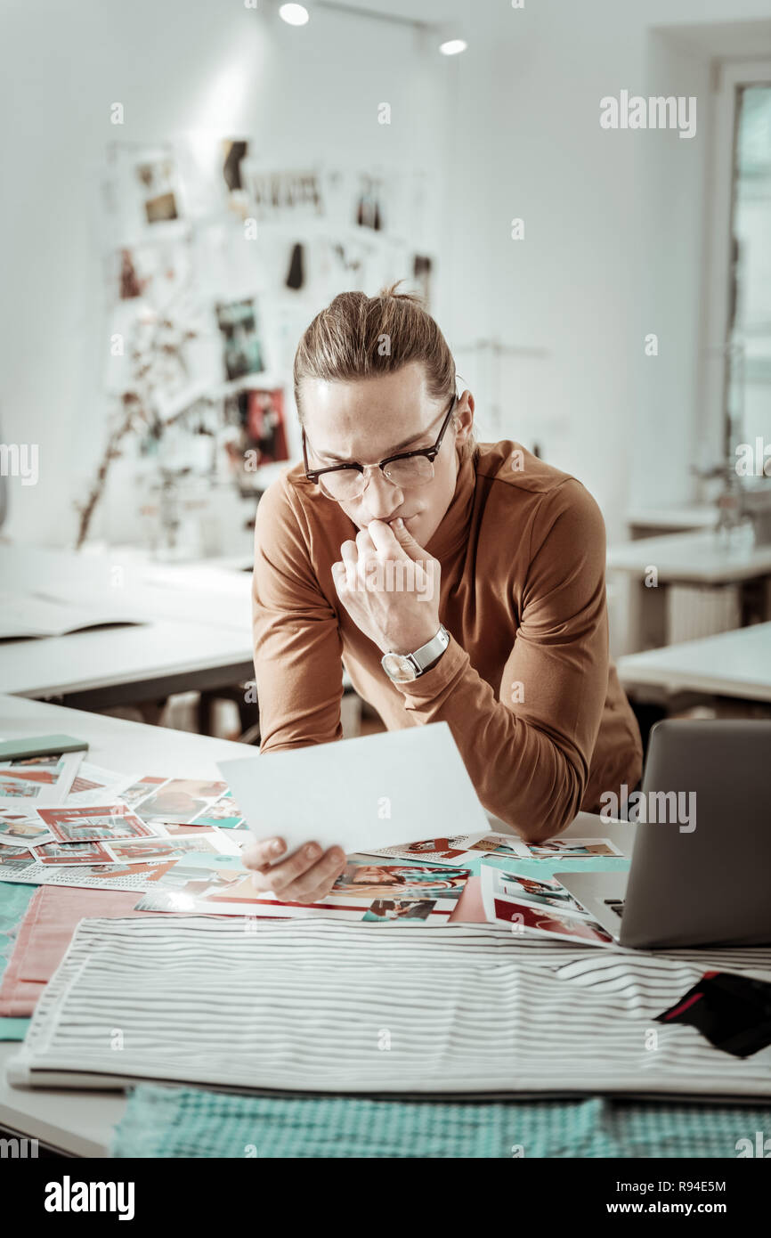 Handsome designer hi-res stock photography and images - Alamy