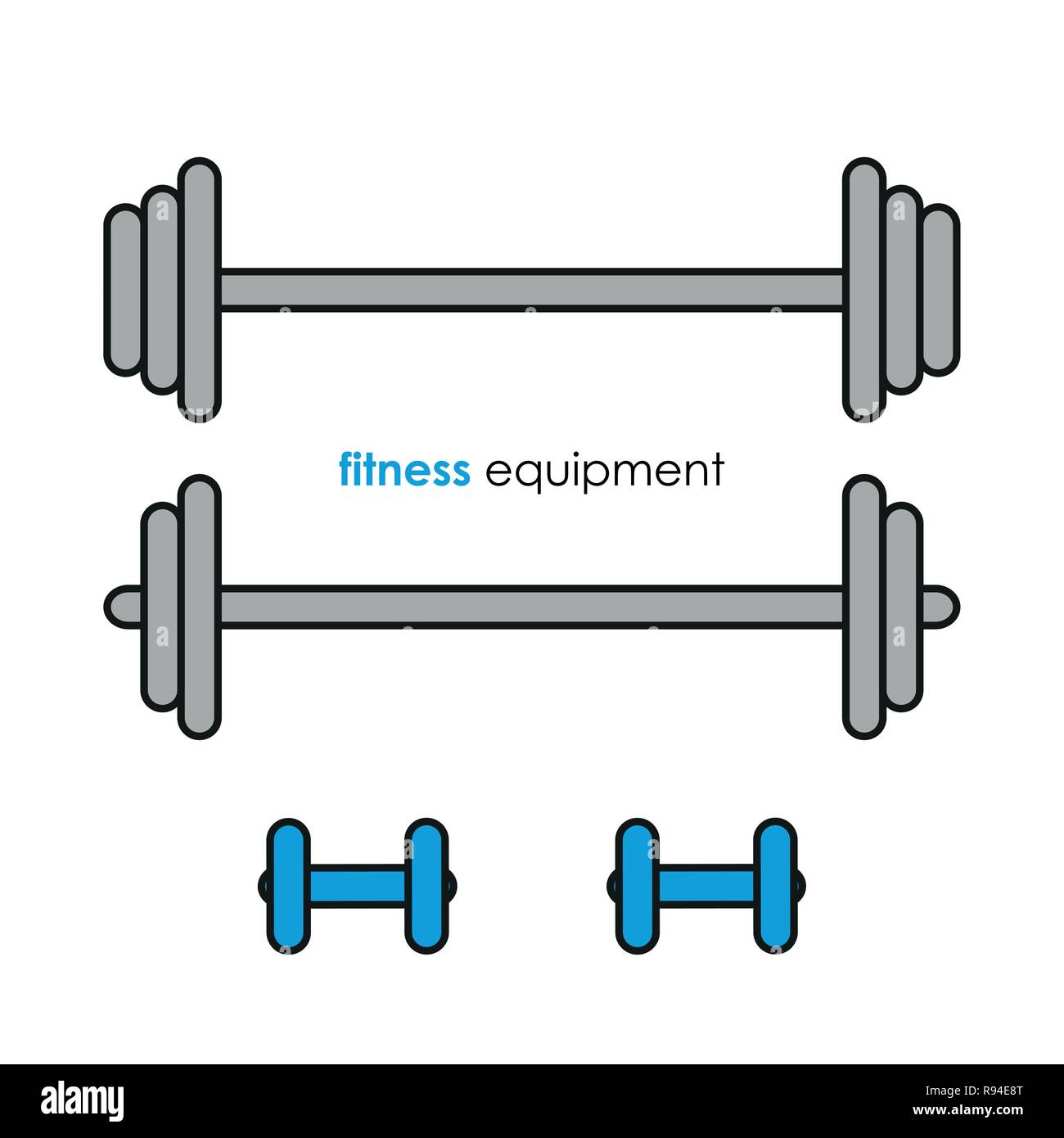 Bodybuilding Stock Vector Images - Alamy