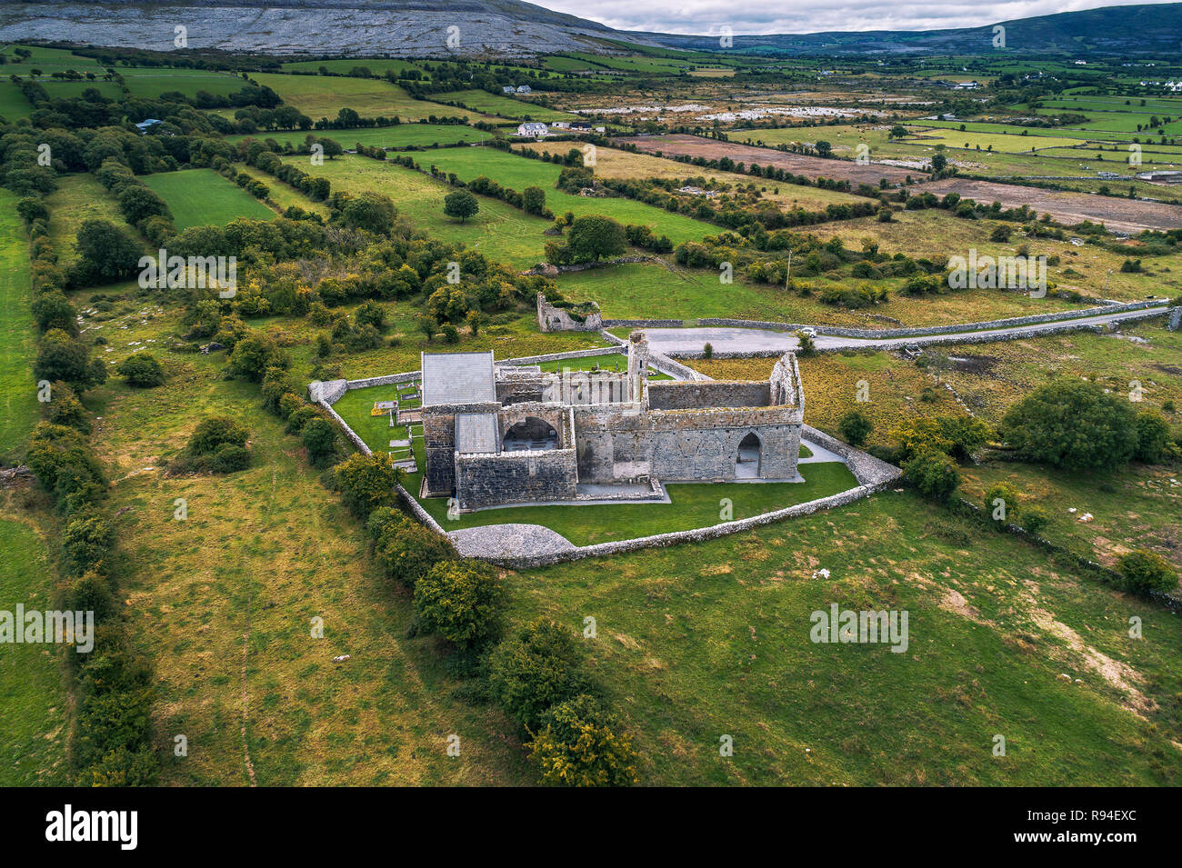 Aerial irish abbey hi-res stock photography and images - Alamy