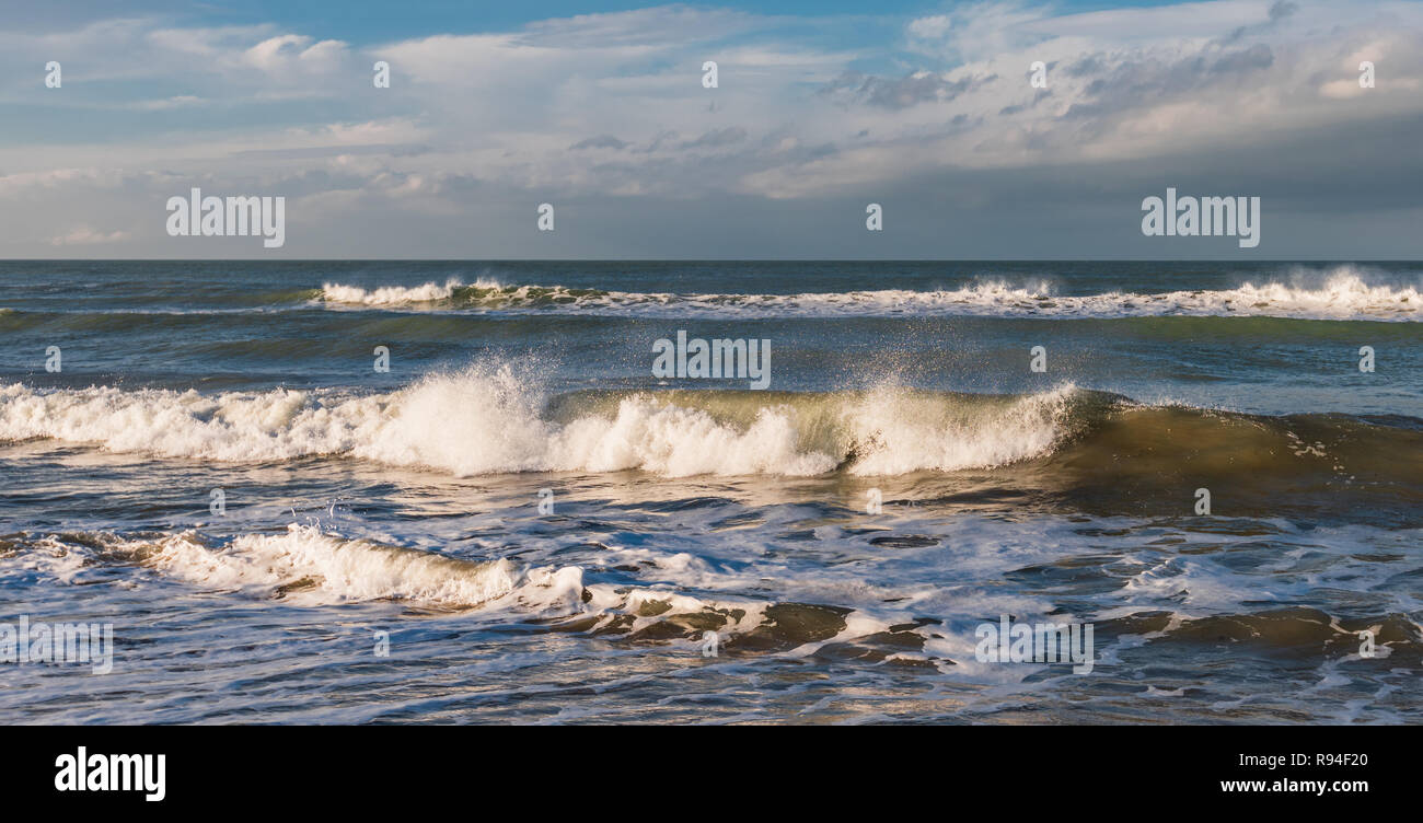 Seashore, stormy sea Stock Photo - Alamy
