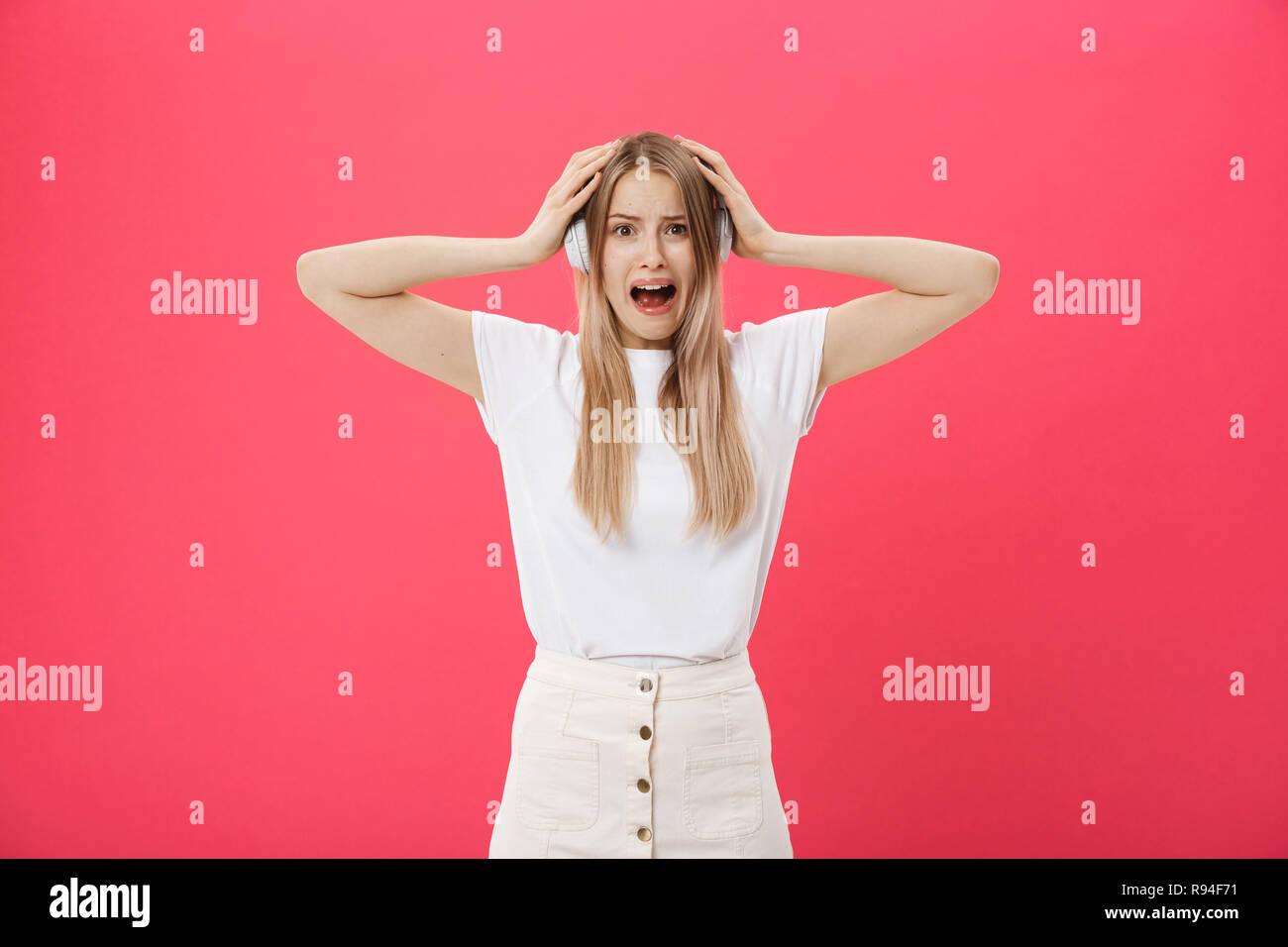 Loud music annoying hi-res stock photography and images - Alamy