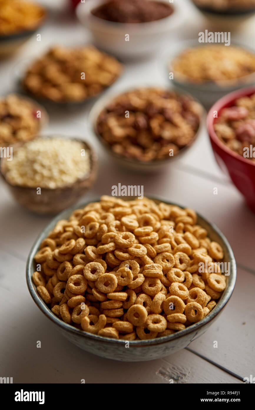 Different kinds of cornflakes hi-res stock photography and images - Alamy