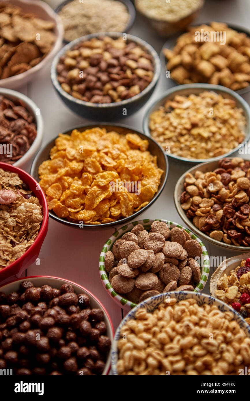 Different kinds of cornflakes hi-res stock photography and images - Alamy