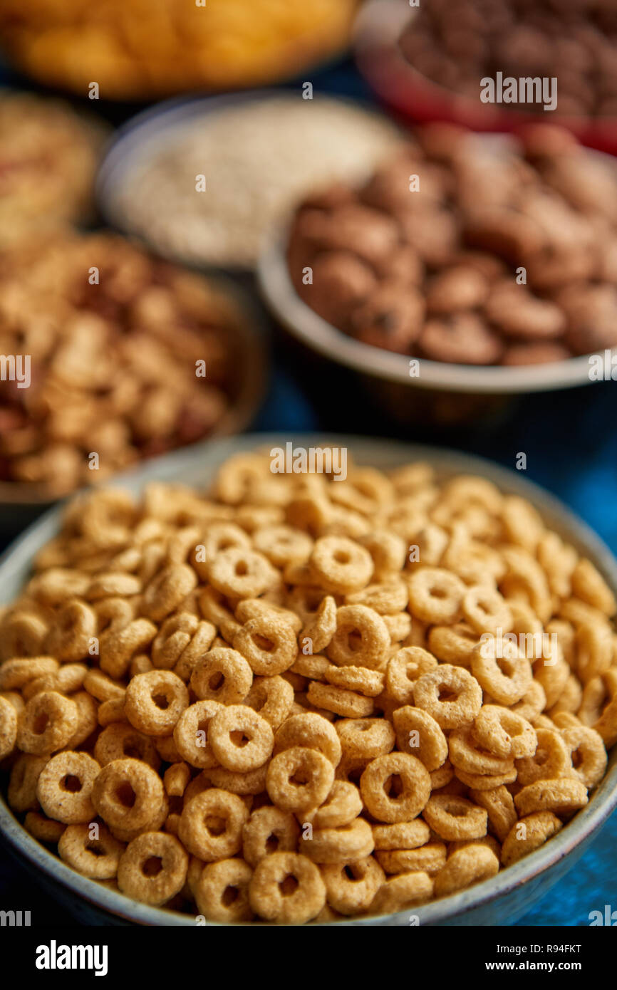 Different kinds of cornflakes hi-res stock photography and images - Alamy