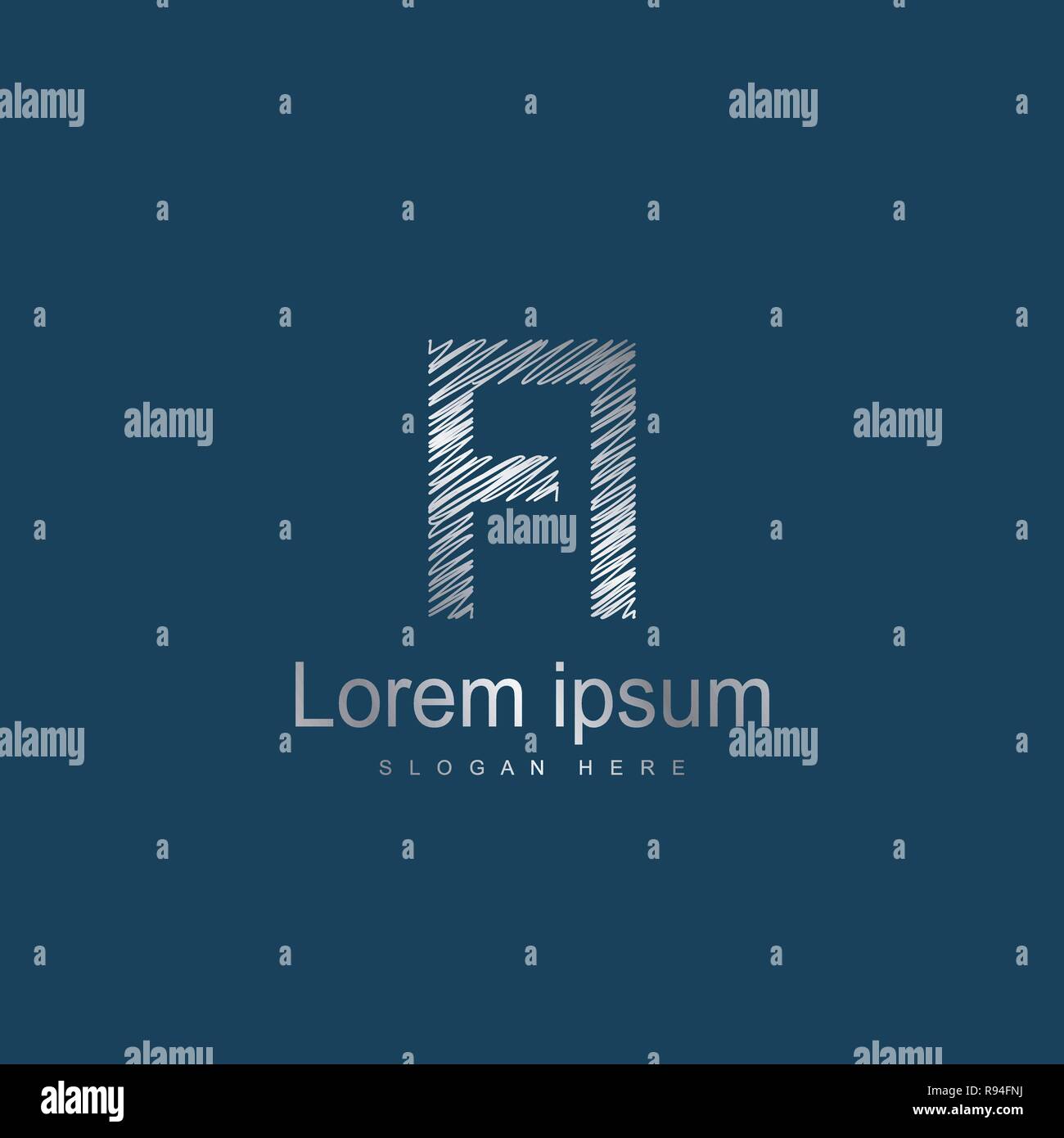 Initial Letter FI Logo Template Vector Design Stock Vector Image & Art ...