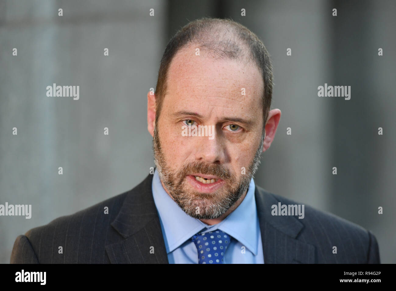 Detective Chief Superintendent John Boshier speaking to the media ...