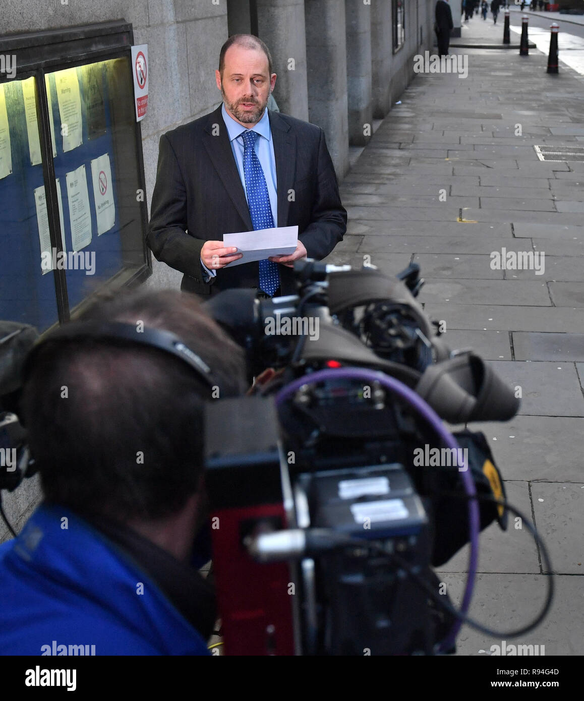 Detective Chief Superintendent John Boshier speaking to the media ...