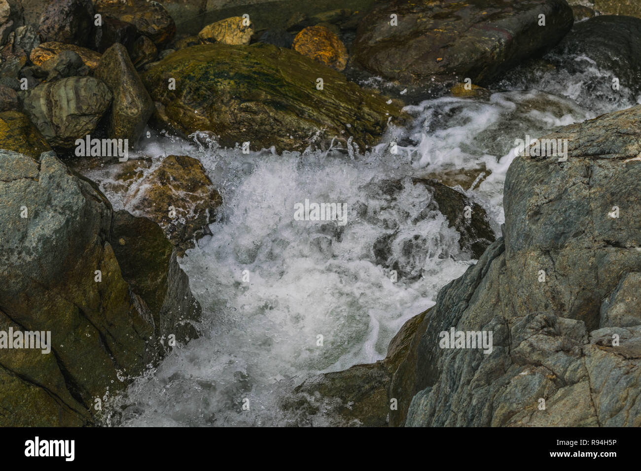 Lake District stream in Cumbria, North West England, United Kingdom ...