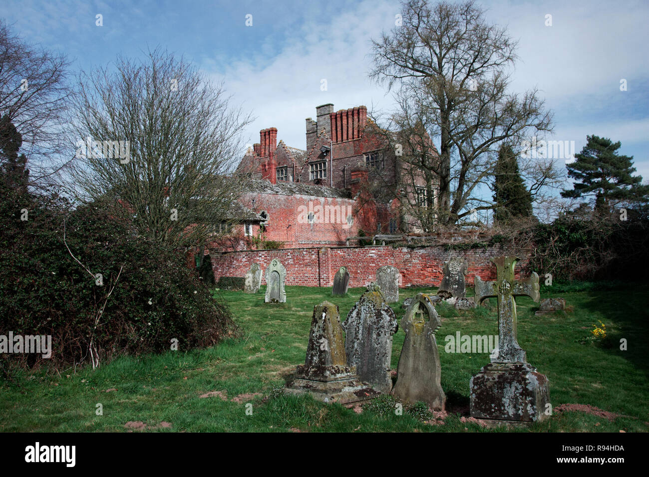 Welsh Marshes and Glastonbury Stock Photo - Alamy