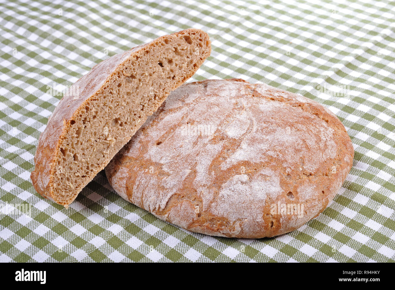 Rye flatbread from South Tyrol, crunchy baked Stock Photo - Alamy