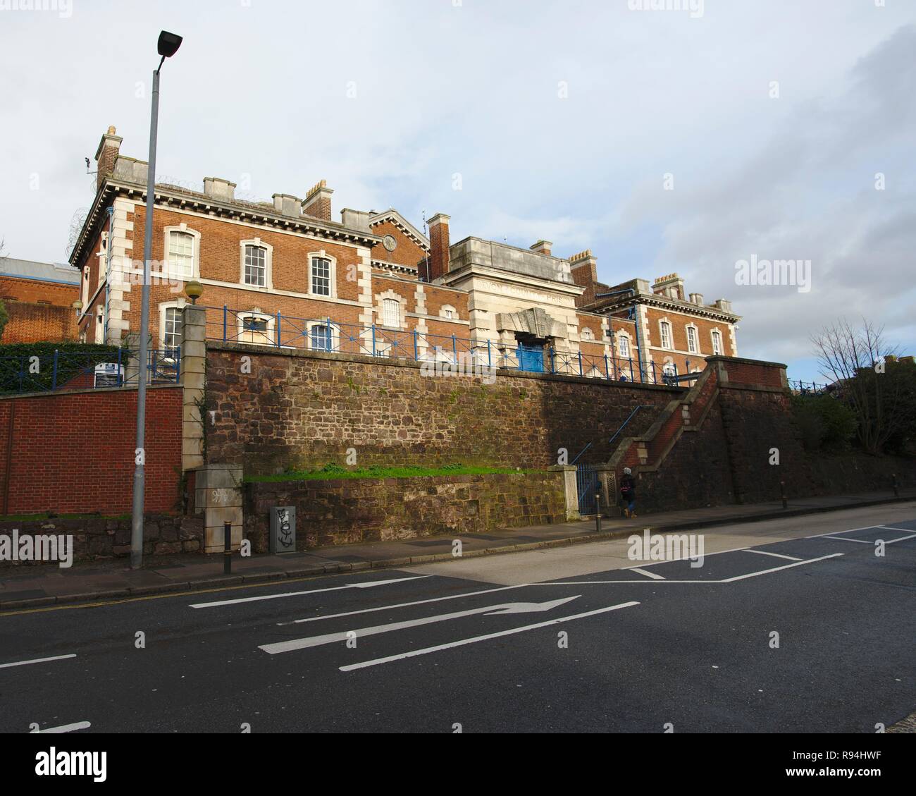 Exeter Devon County Prison Stock Photo - Alamy