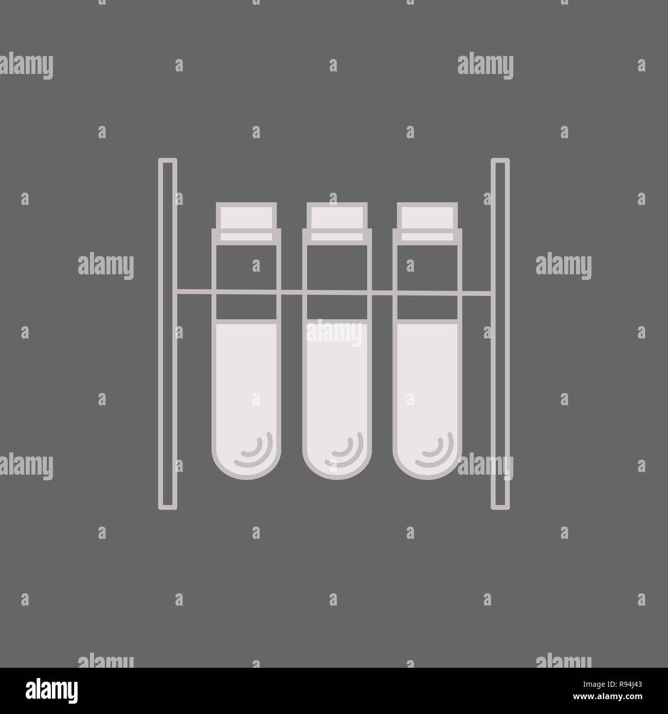 test tube icon, laboratory vector, test tube rack 10 eps Stock Vector ...