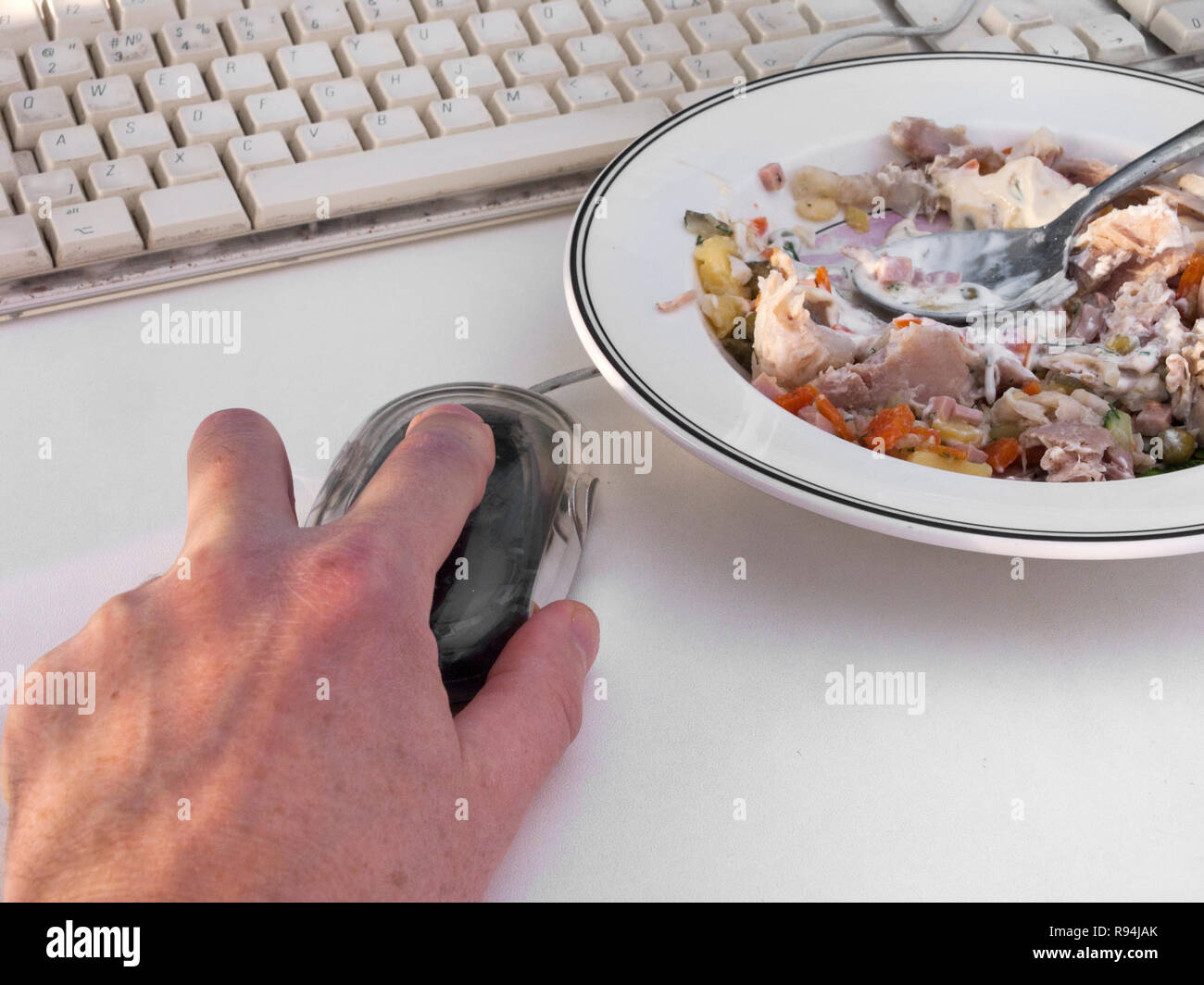 Desk food mouse hi-res stock photography and images - Alamy