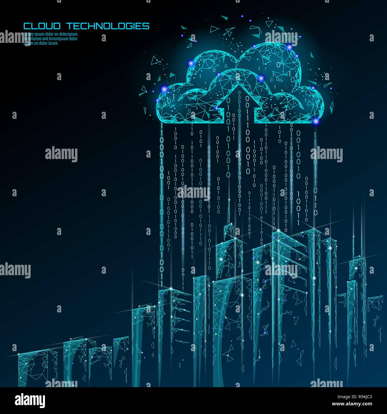 Smart home cloud storage Stock Vector Images - Alamy