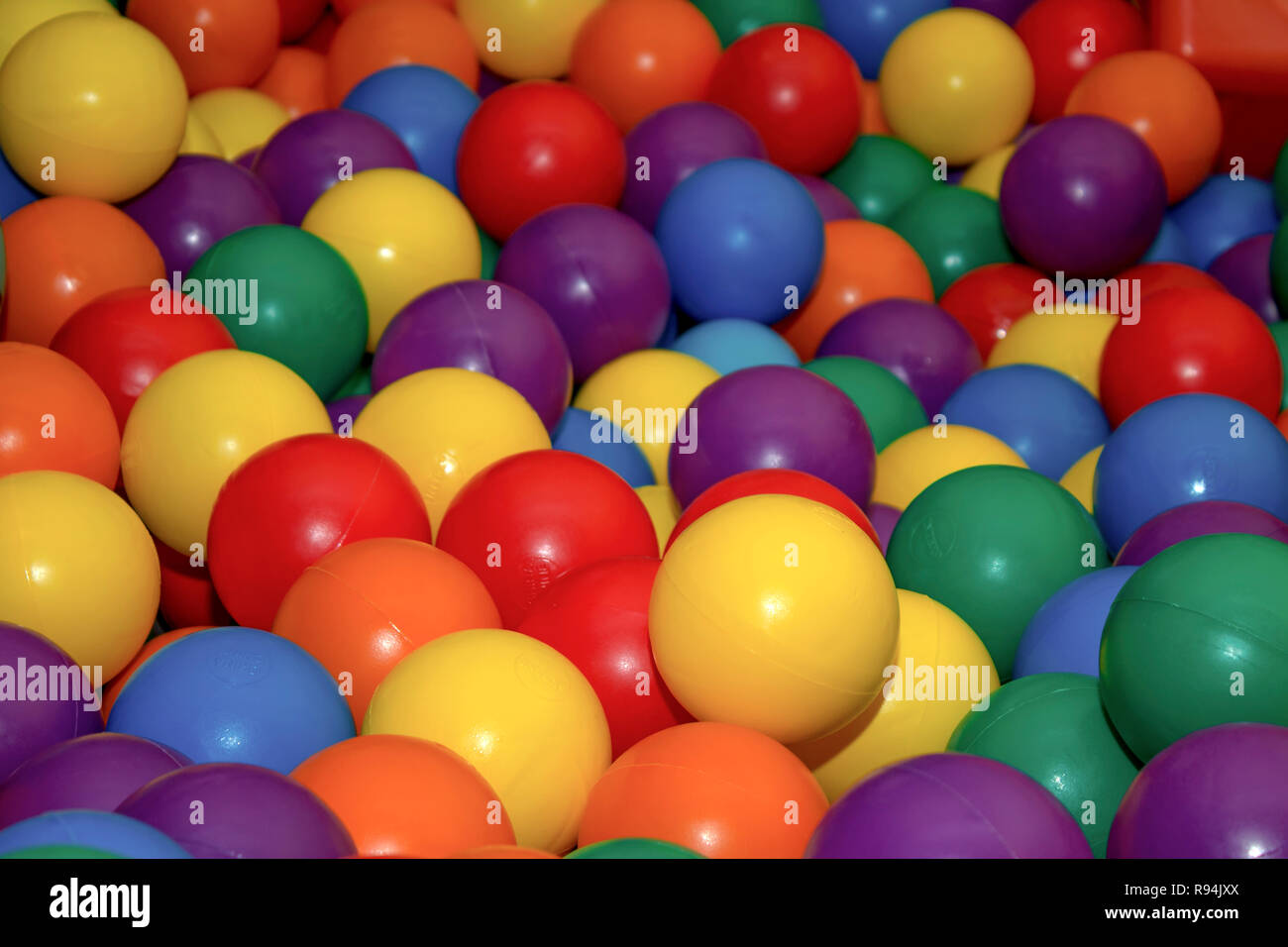 Multi colored balls - pattern Stock Photo - Alamy