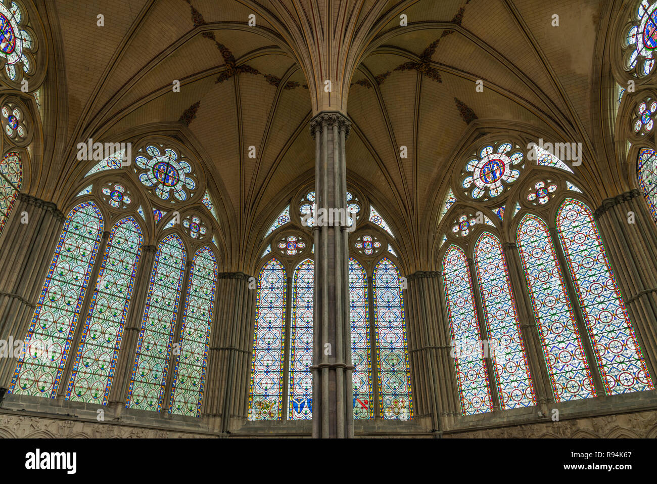 Salisbury cathedral chapter house hi-res stock photography and images ...