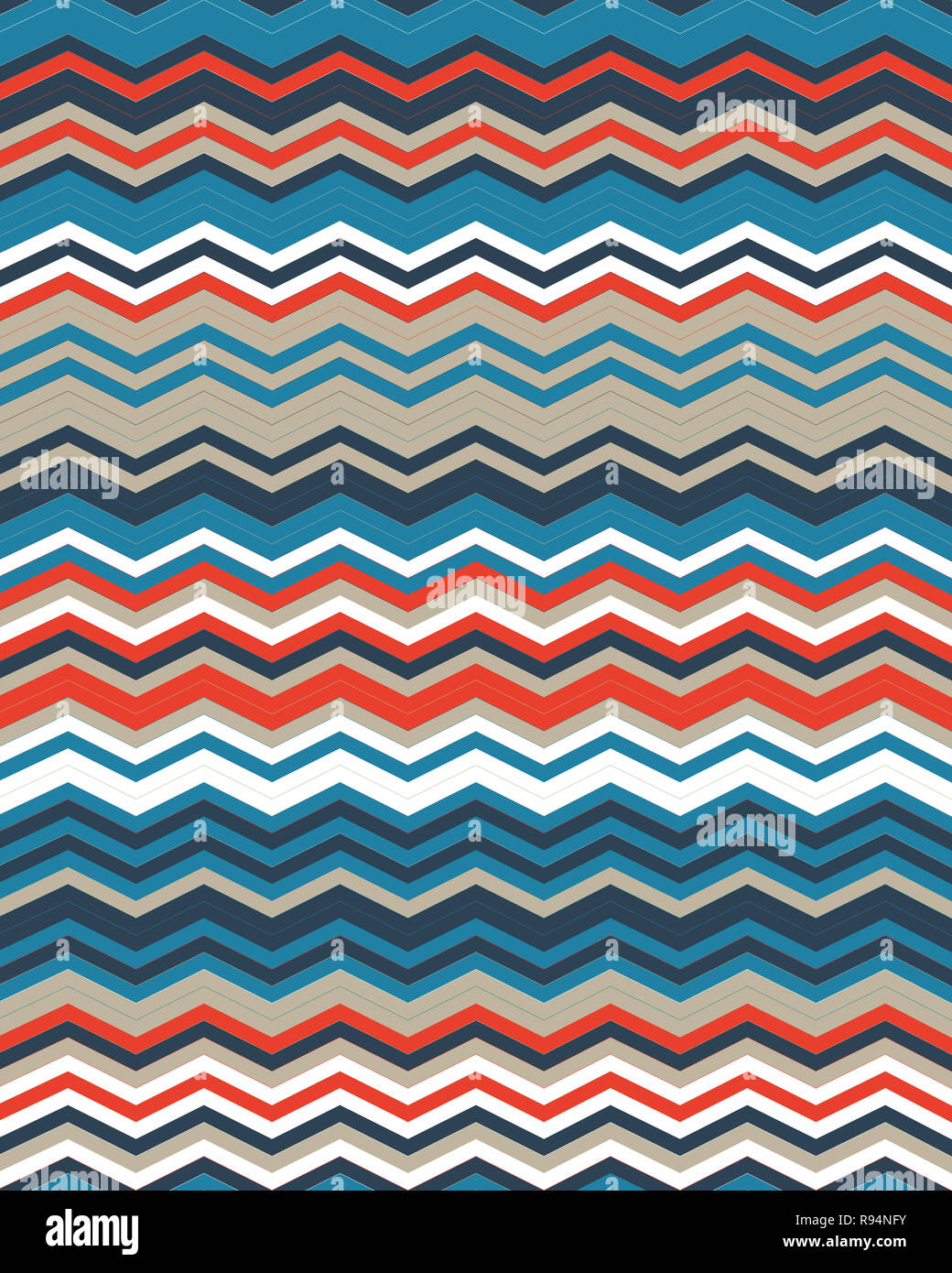 Seamless zigzag pattern, colorful vector abstract background Stock ...