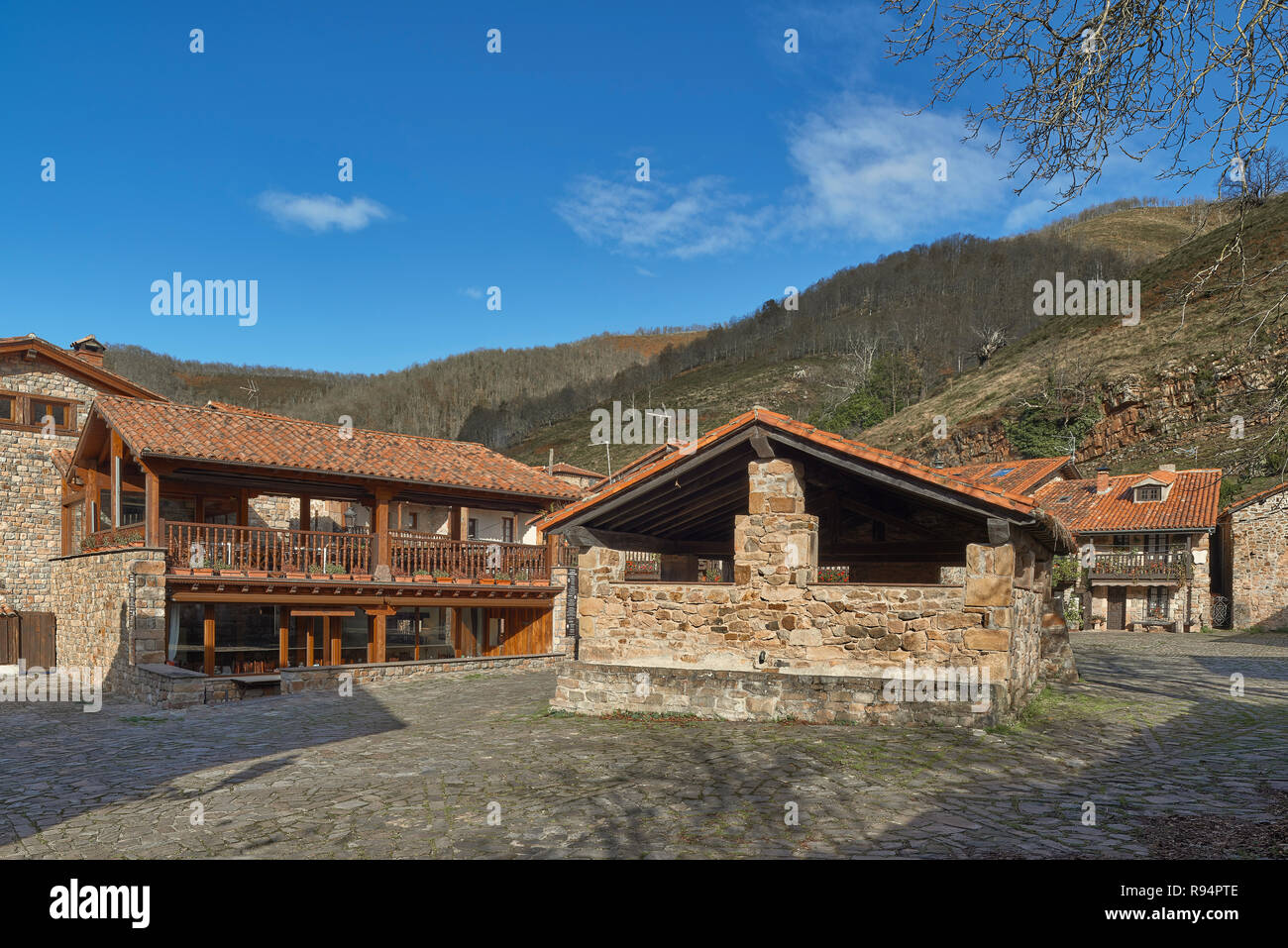 Bárcena Mayor, declared the prettiest town in Spain, Cantabria, Europe ...