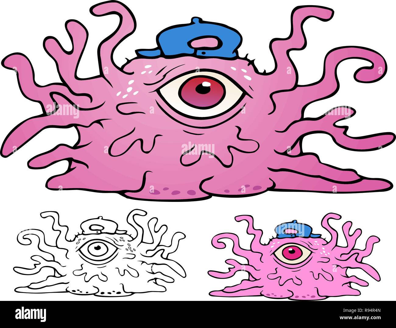 Cyclops eye Stock Vector Images - Alamy